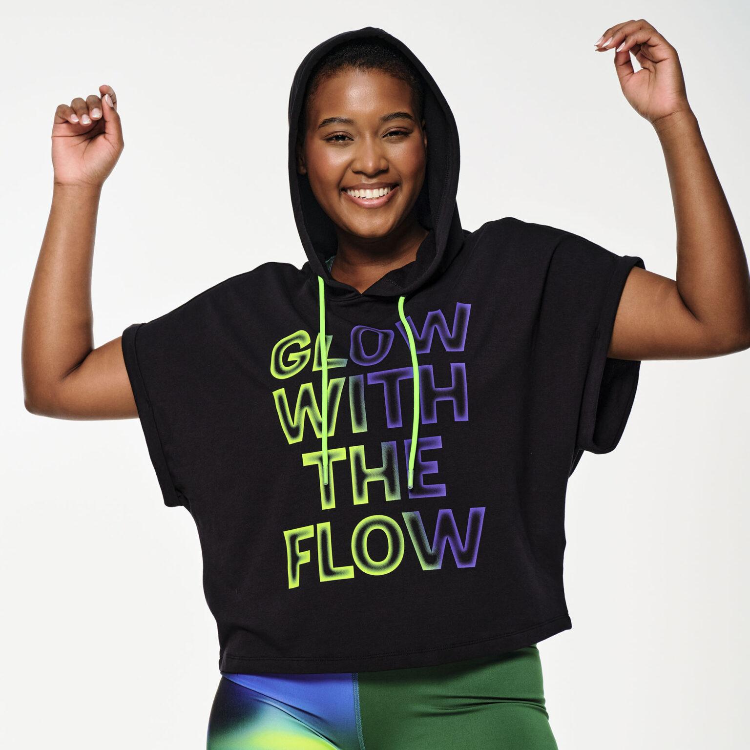 Zumba Glow Short Sleeve Crop Hoodie – Zumba Shop SEA