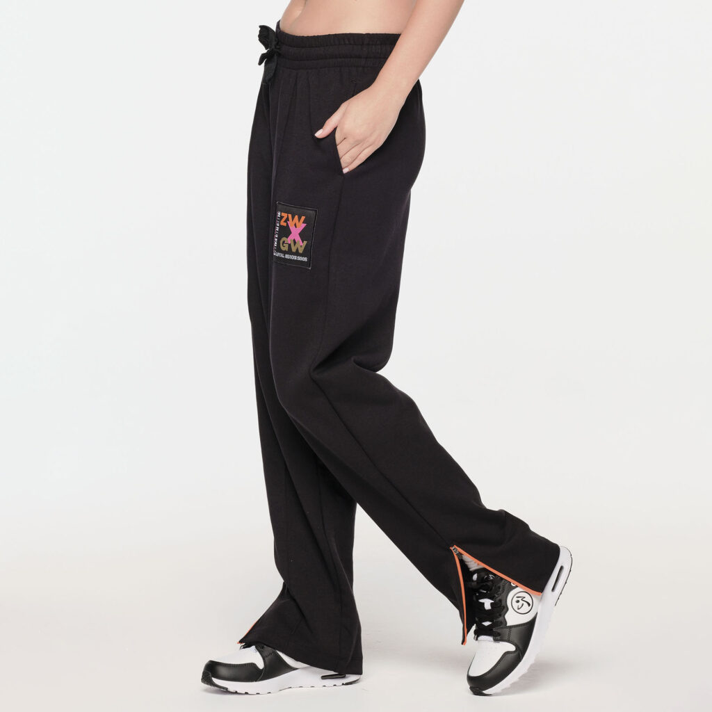 ZW X GW Wide Leg Sweatpants With Side Panel – Zumba Shop SEA