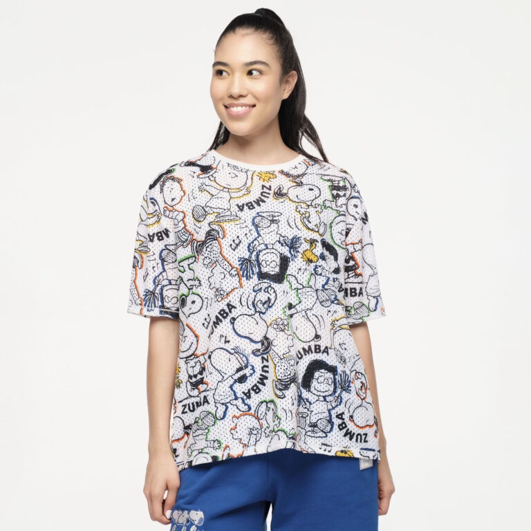 Zumba X Peanuts Boxy Mesh Top – Zumba Shop SEA