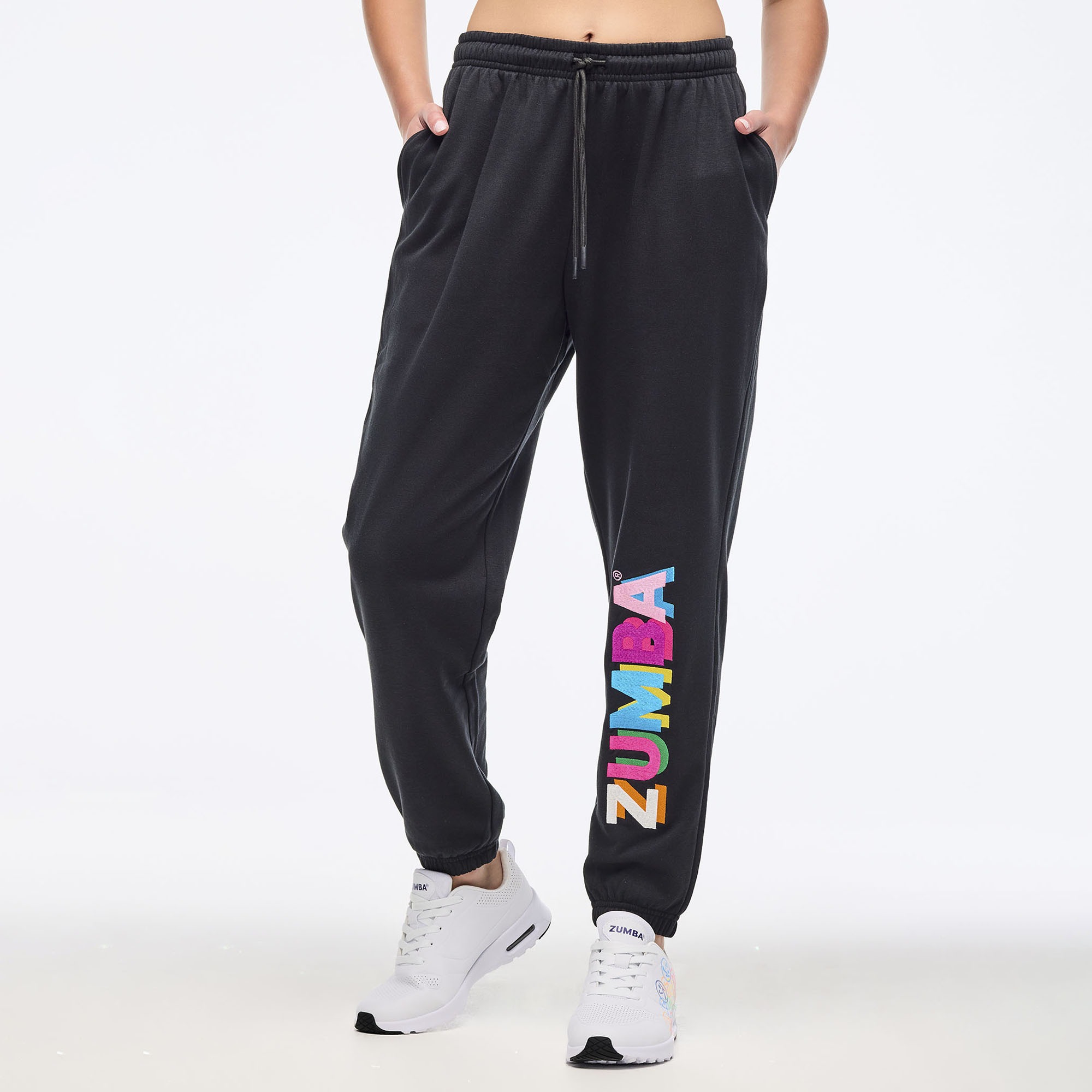 Zumba Multicolor Logo Slouch Sweatpants – Zumba Shop SEA